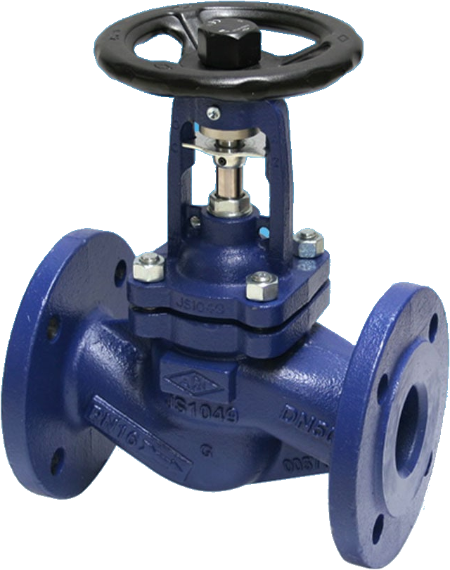 ARI-Armaturen flanged-Bellows shut-off valve FABA-Plus 12.046 DN80,PN16 ...