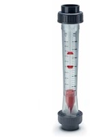 Flow meter type M335 DN 65 metering tube PVC, float PVDF with plastic ...