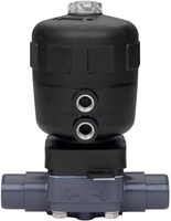 Burkert Pneumatisch bediend 2/2 weg membraanventiel CLASSIC met kunststof huis - Type 2030