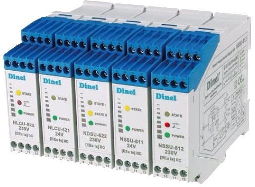 2-state level regulation unit with LFD* system: ATEX, NLCU-822-230V-R Dinel