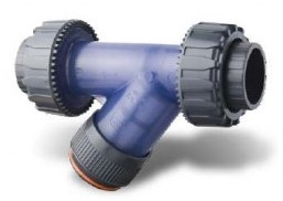 FIP PVC Filter transparant RVUIT EPDM lijmmof d50, RVUIT050E