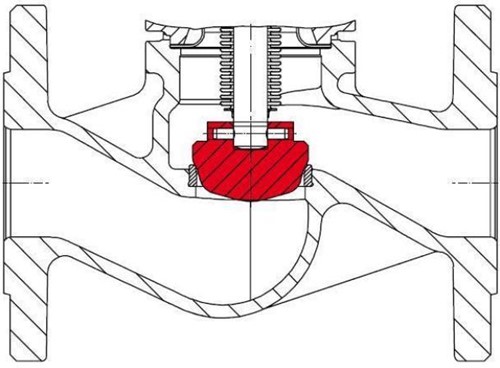 ARI-Armaturen flanged-Bellows shut-off valve FABA-Plus 22.046 DN40,PN16 ...