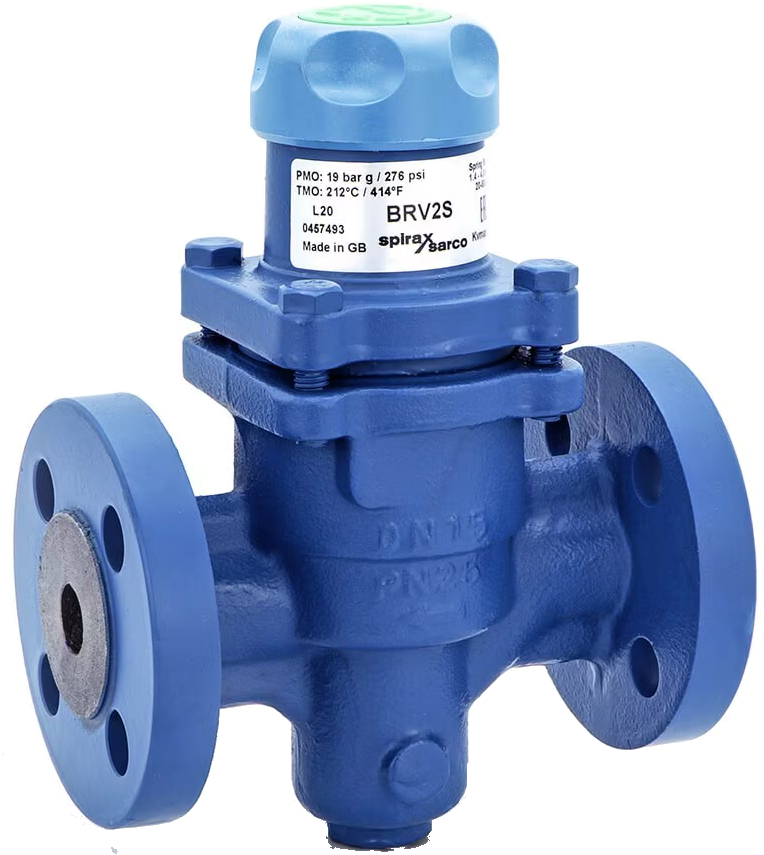 Spirax Sarco DN15 BRV2S Pressure Reducing Valve PN25 Orange