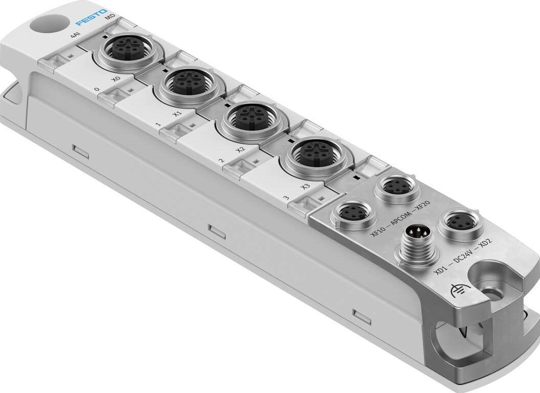 Festo 8086606, CPX-AP-I-4AI-U-I-RTD-M12 Analoge ingangsmodule