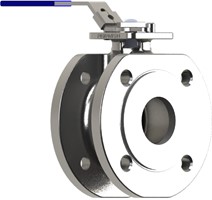 Kompakt-Kogelafsluiter DN50, PN16/40 Fire Safe, 2052AD DN50 StSt Ebora