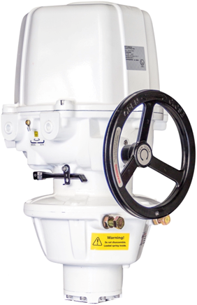 Elektr. aandrijving,ATEX Veersluitend 50Nm, 230V AC incl opbouw&test, Ebora