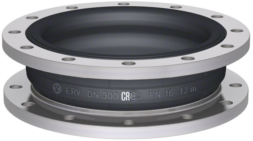 Elaflex Rubber compensator type ERV-CR DN300, L=130 mm flenzen DIN PN10 ...