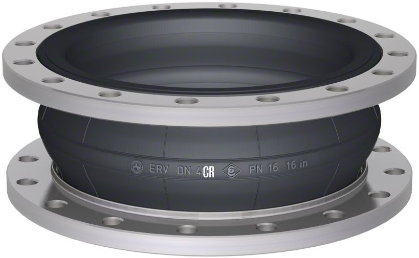 Elaflex Rubber expansion joint type ERV-CR DN400, L=200 mm flanges DIN ...