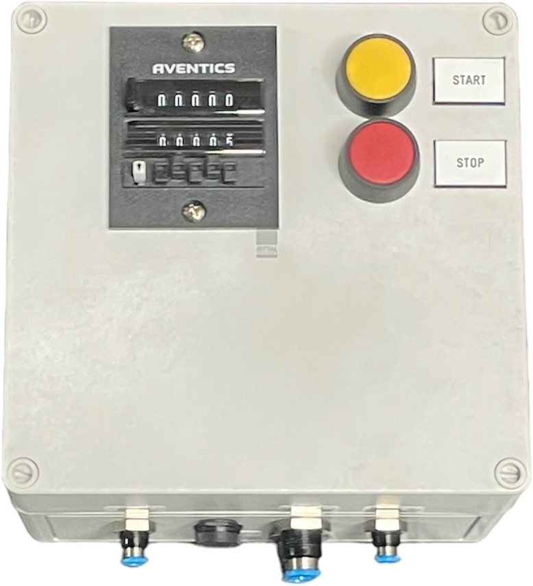Ebora Pneumatic Diaphragm Pump Pulse Counter Batch controller