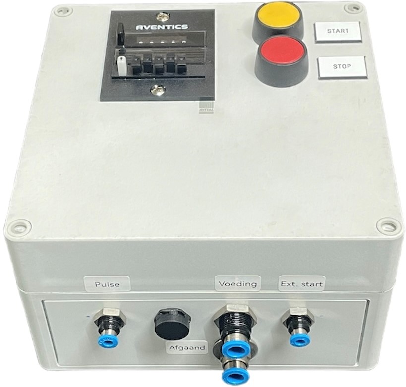 Ebora Pneumatic Diaphragm Pump Pulse Counter Batch controller