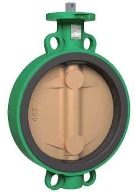 Vlinderklep wafer type DN300 PN 16 met wormwiel, S570-DN300-St-RVS-EPDM-W Ebora