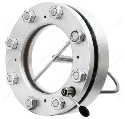 Sight glass wiper type SWII with flexible shaft