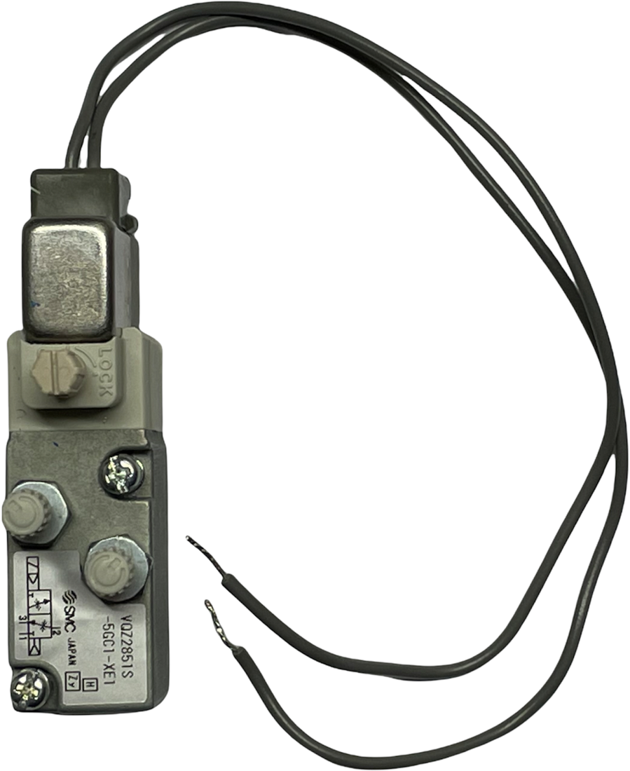 ThinkTop solenoid valve 3/2 24 vdc with throttle, SMC VQZ2851S-5GC1-XE1 ...