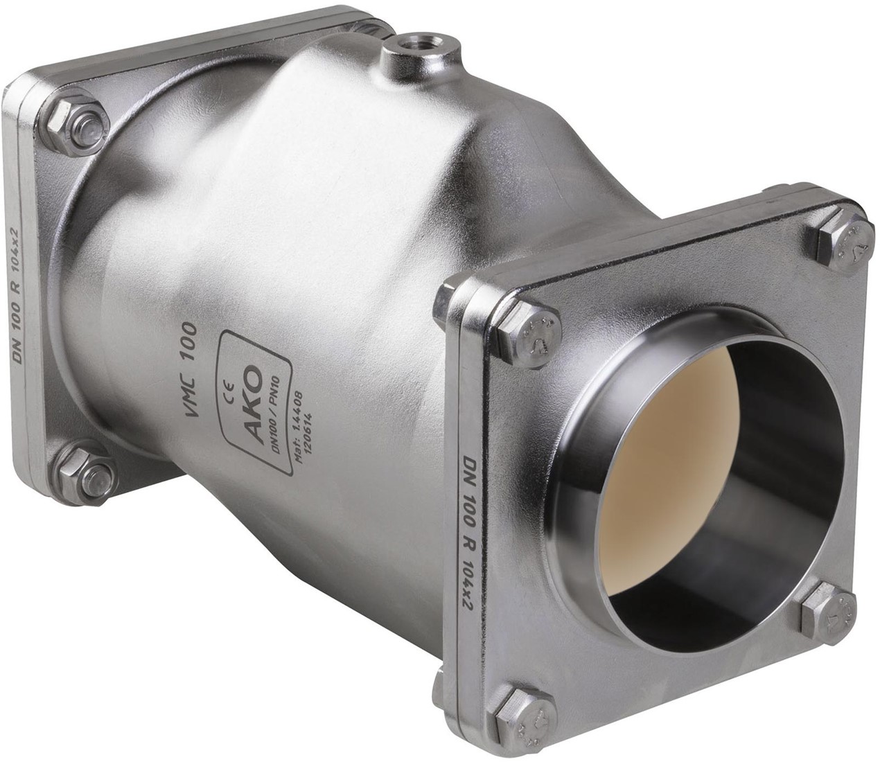 AKO Armaturen AKO Armaturen Air operated pinch valve VMC, Weld-on ends ...