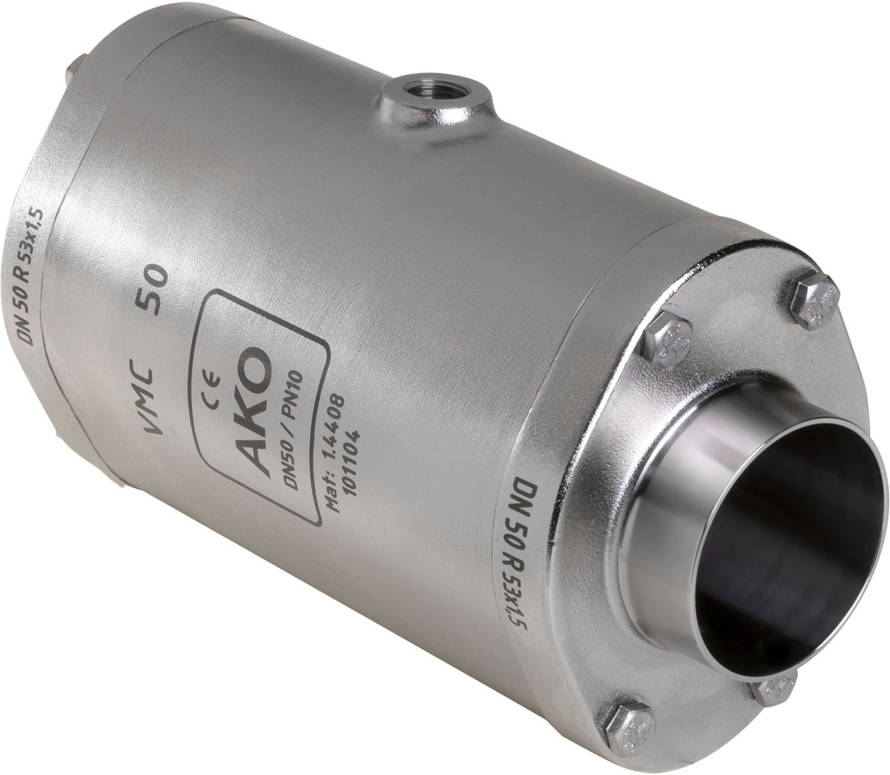 AKO Armaturen AKO Armaturen Air operated pinch valve VMC, Weld-on ends ...